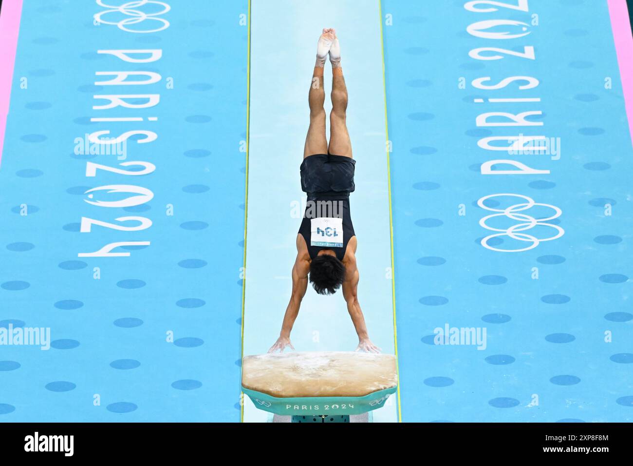 Jake Jarman ( GBR ), Artistic Gymnastics, Men's Vault Final during the ...