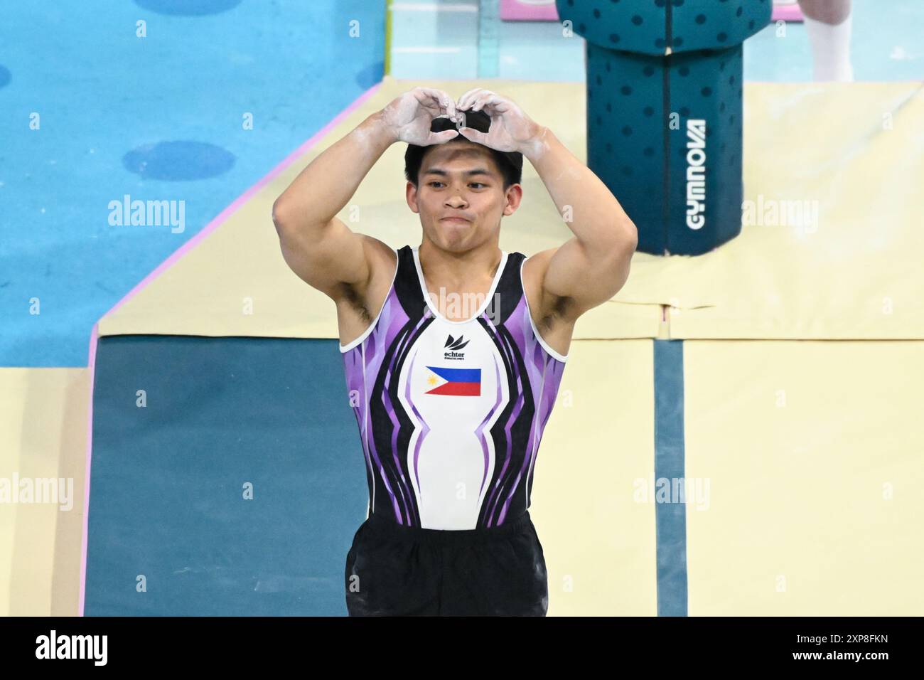 Carlos Edriel Yulo ( PHI ), Artistic Gymnastics, Men's Vault Final ...