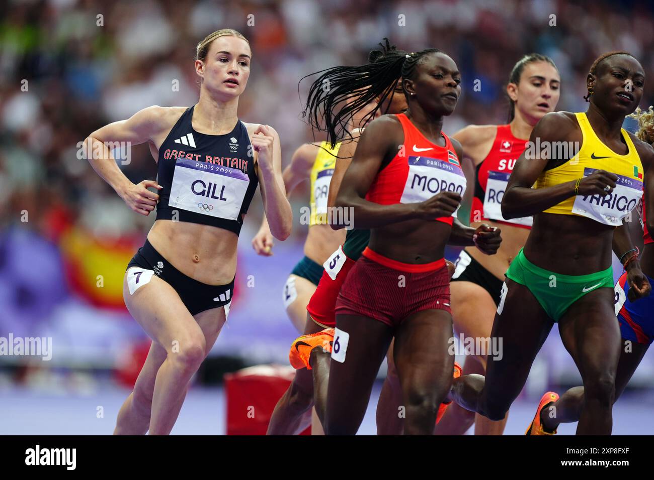 Great Britain's Phoebe Gill during the Women's 800m Semi-Final at the ...