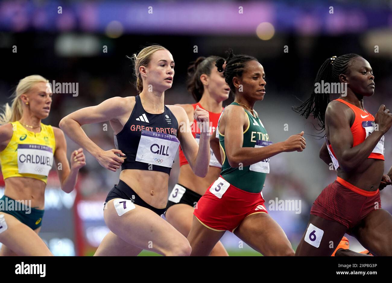 Great Britain's Phoebe Gill during the Women's 800m Semi-Final at the ...