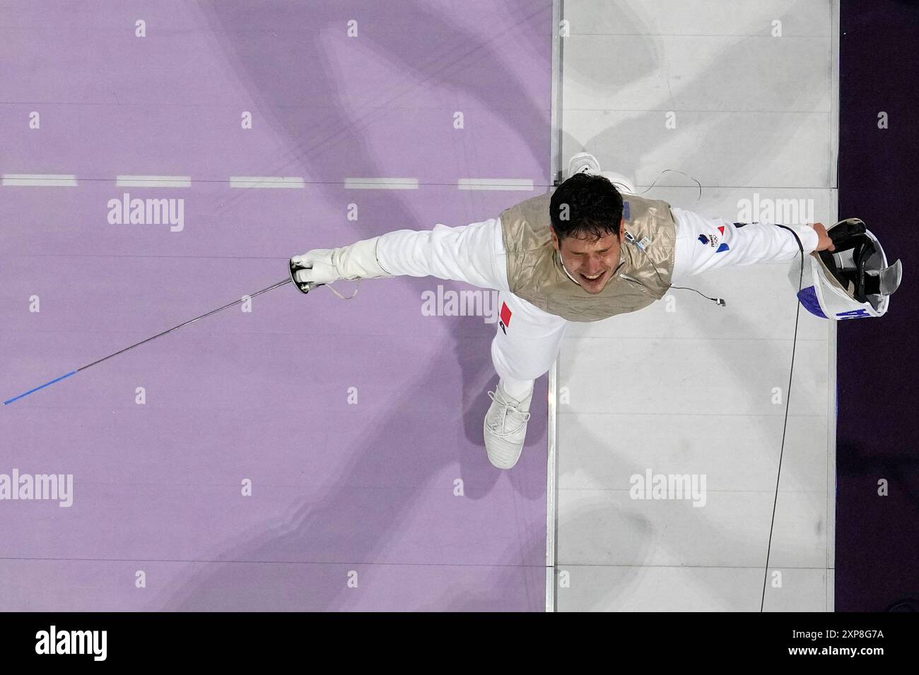 France's Maxime Pauty celebrates after defeating the United States in ...