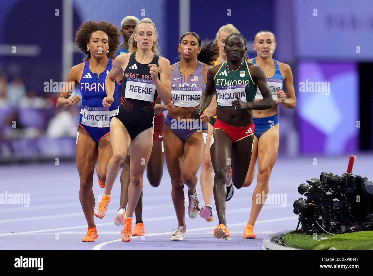 Great Britain's Jemma Reekie during the Women's 800m Semi-Final at the ...
