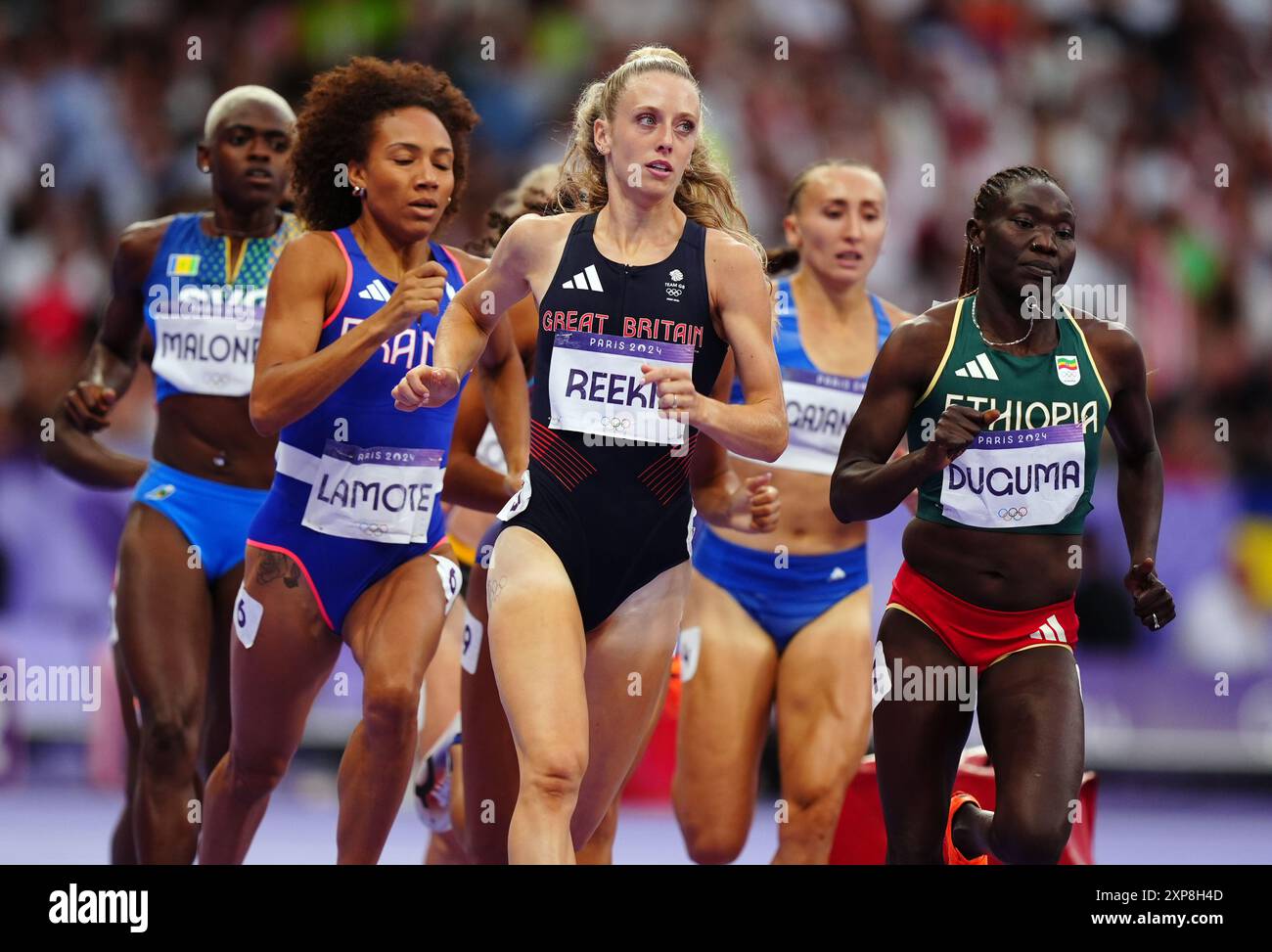 Great Britain's Jemma Reekie during the Women's 800m Semi-Final at the ...