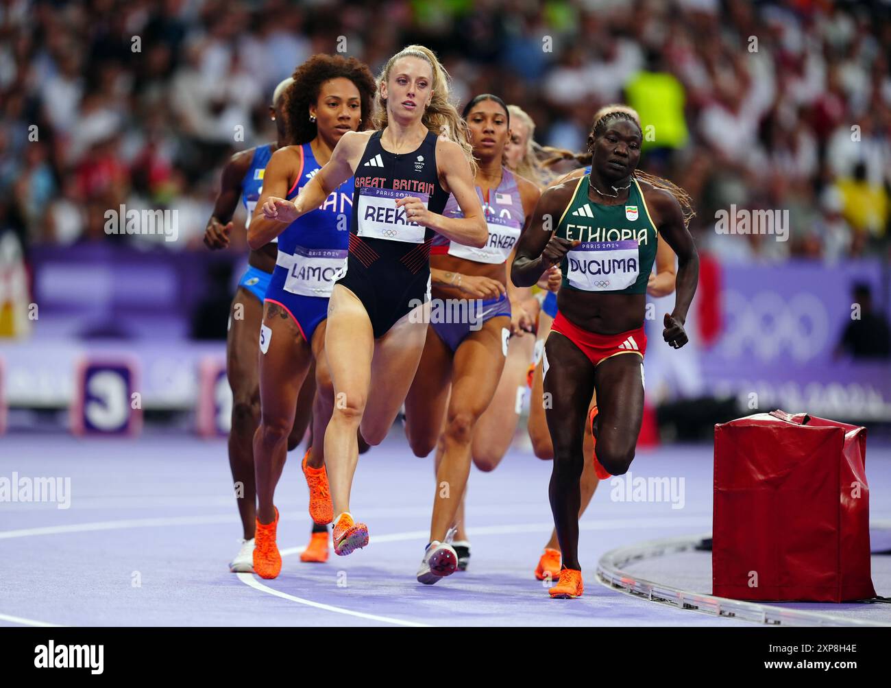 Great Britain's Jemma Reekie during the Women's 800m Semi-Final at the ...