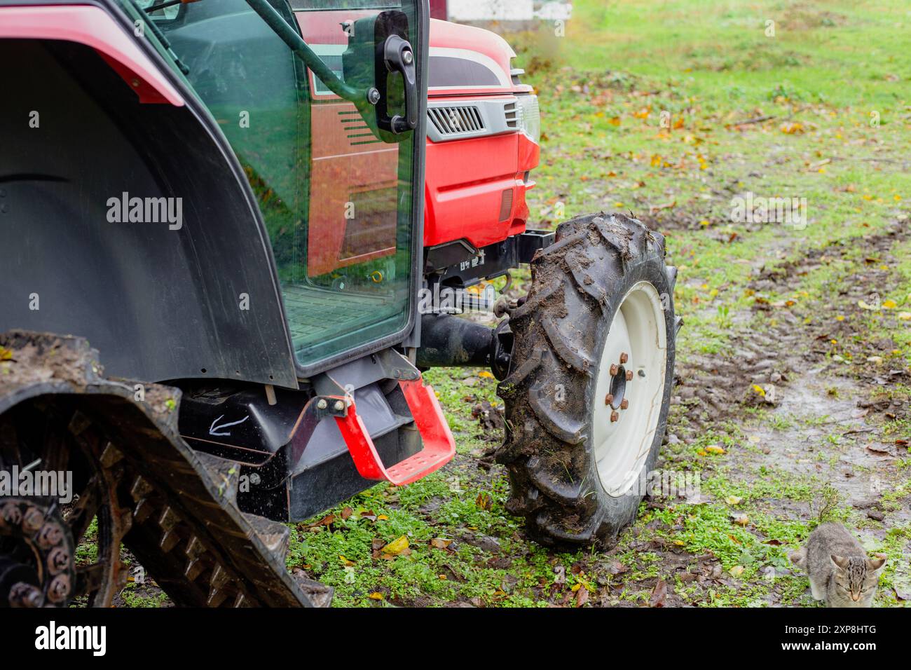 Agricultural crawler tractor hi-res stock photography and images - Alamy