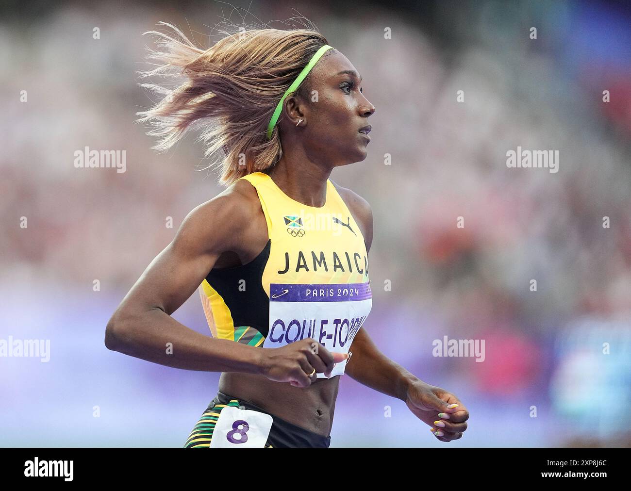 Paris, France. 4th Aug, 2024. Natoya Goule-Toppin of Jamaica competes ...