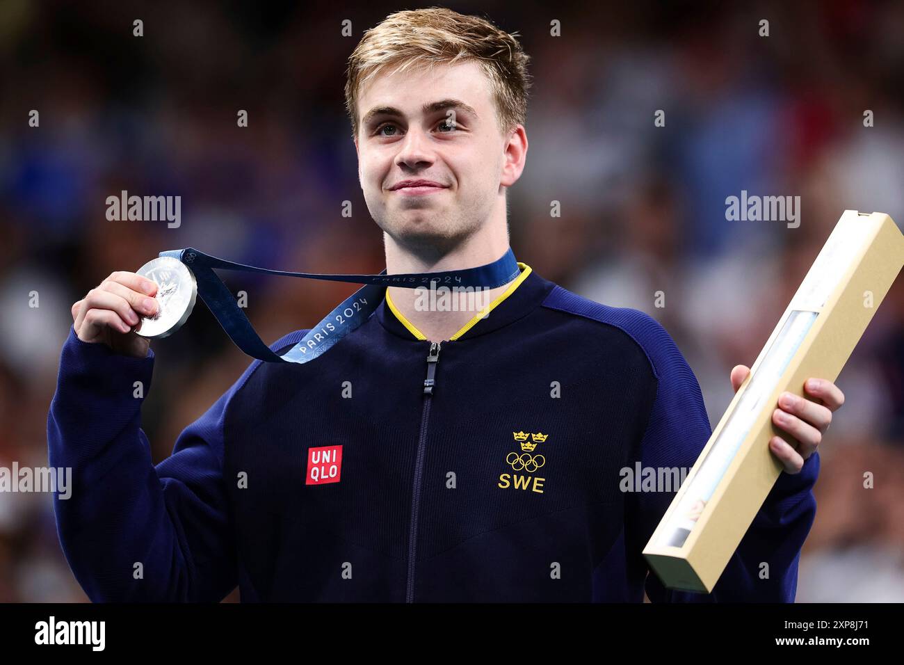 PARIS, FRANCE - AUGUST 04: Truls Moregard of Sweden Silver during the ...