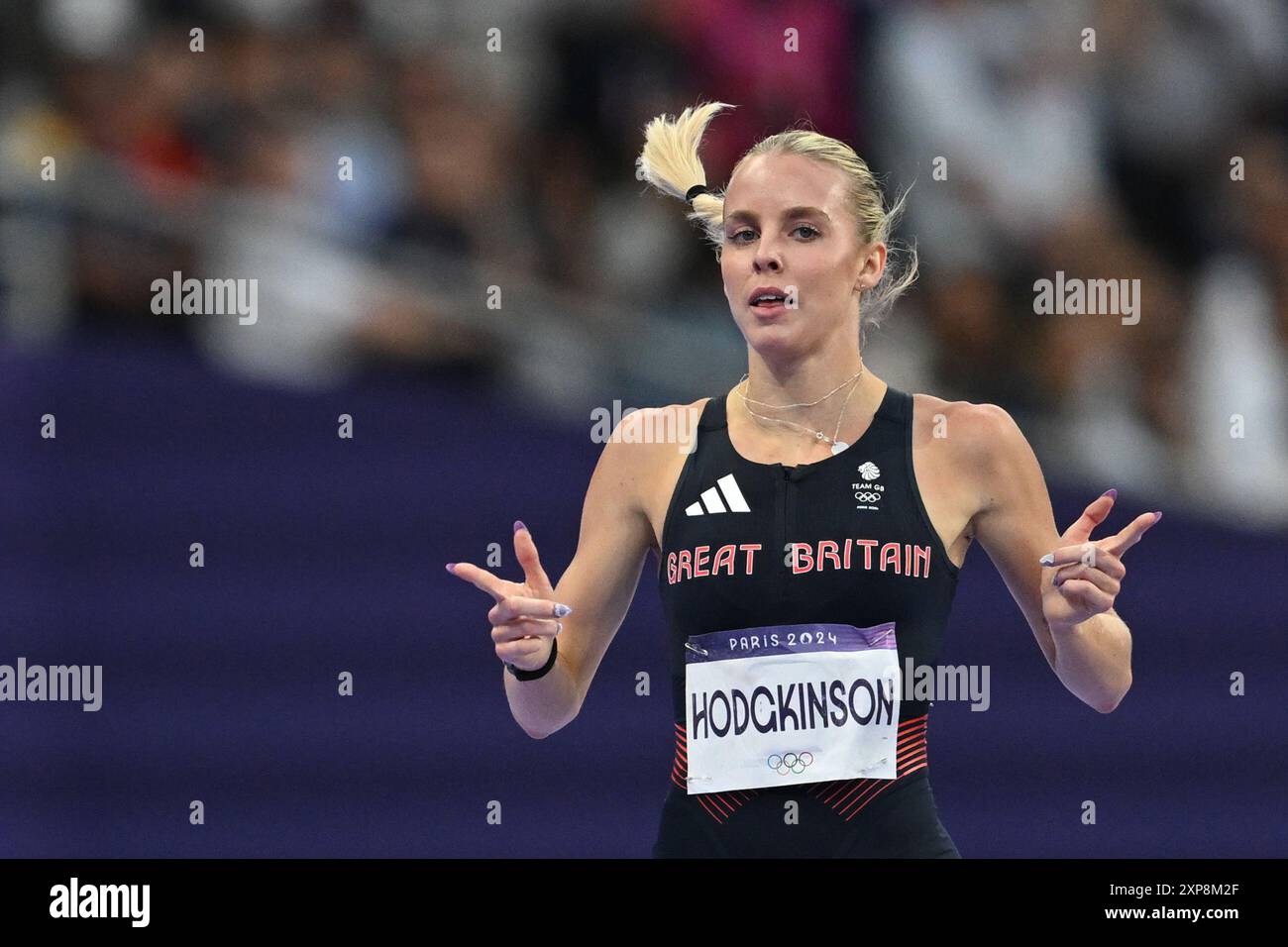 Keely hodgkinson olympics 2024 hi-res stock photography and images - Alamy