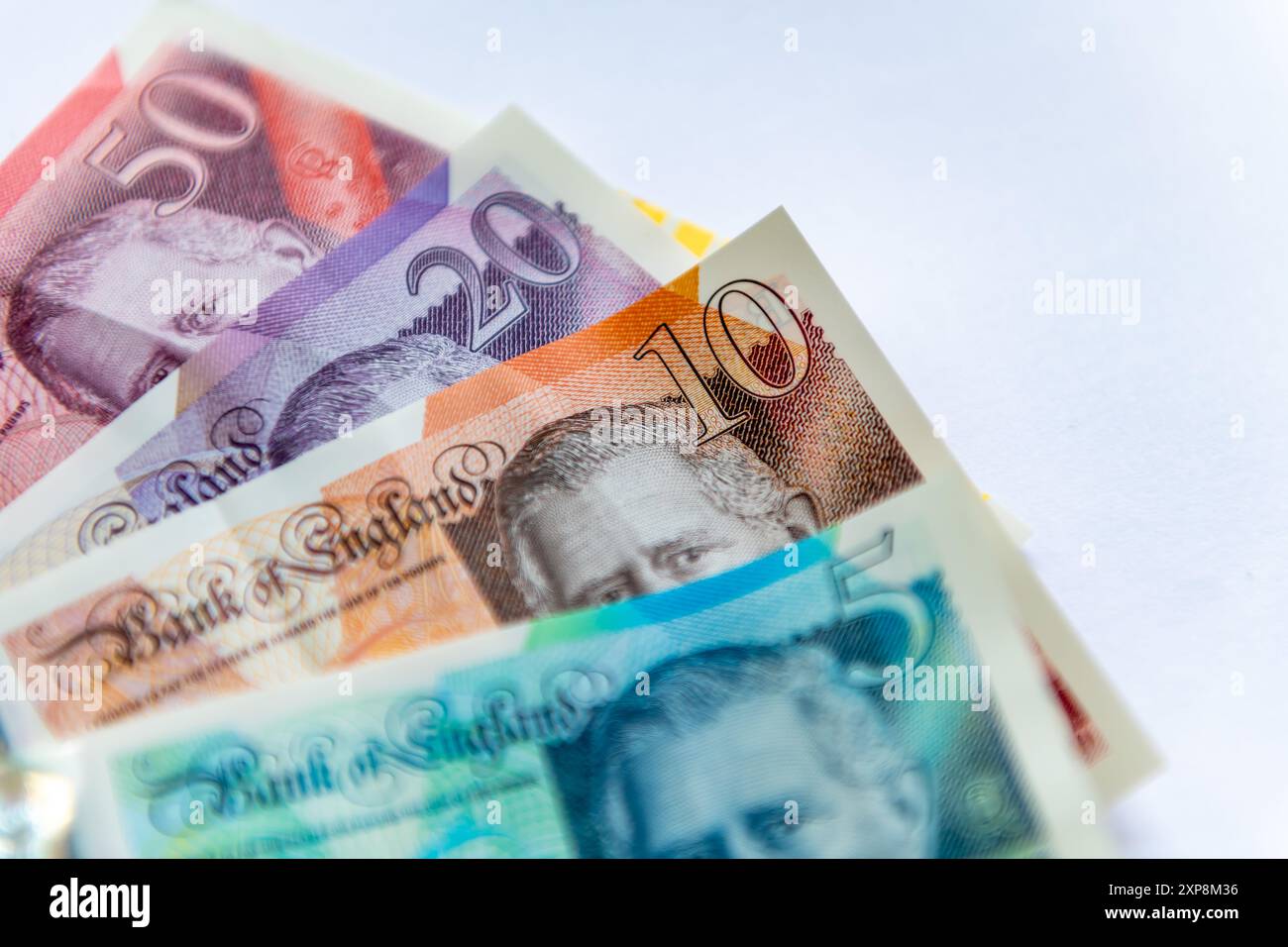 King charles five pound note hi-res stock photography and images - Alamy