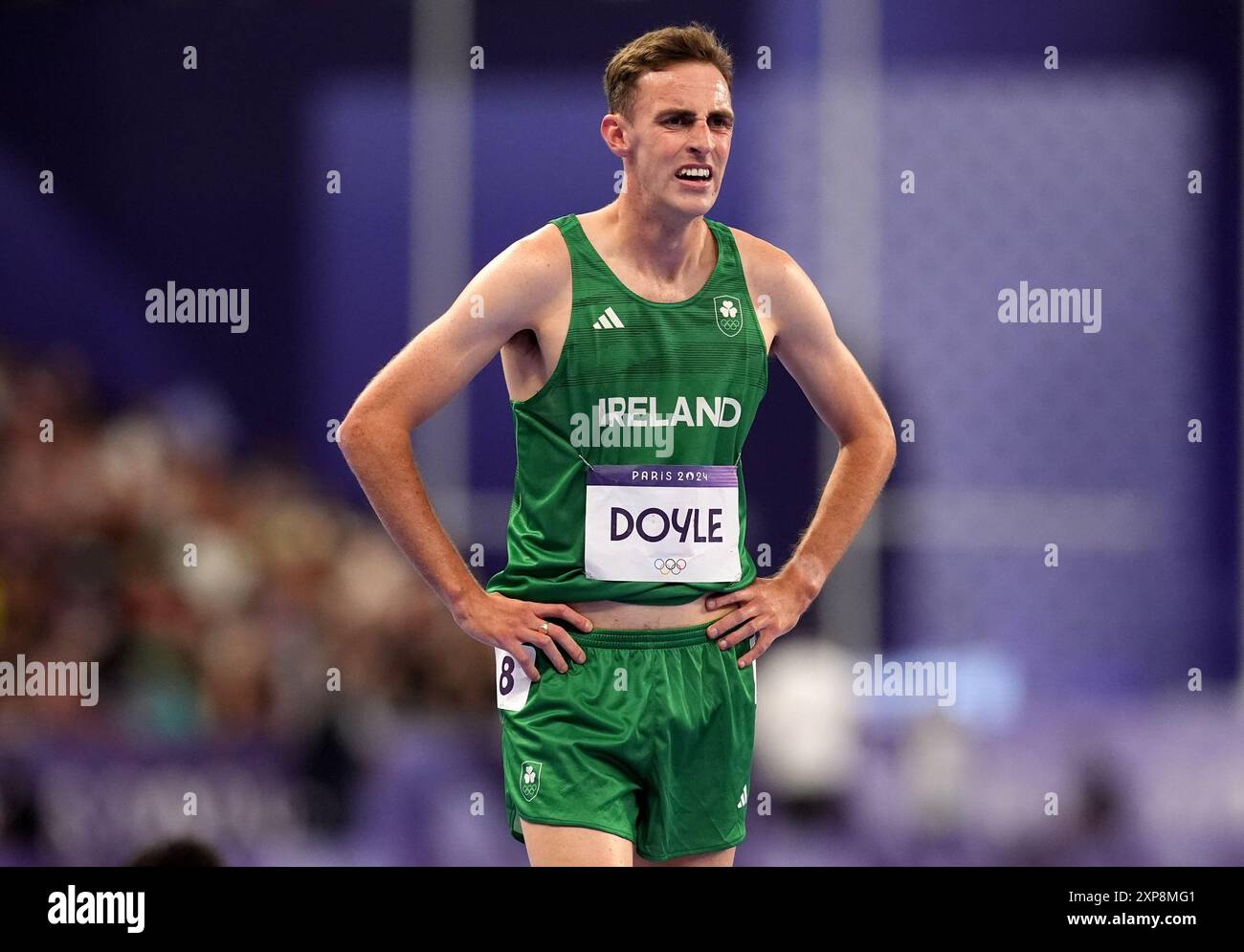 Ireland's Cathal Doyle following the Men's 1500m Semi-Final at the ...