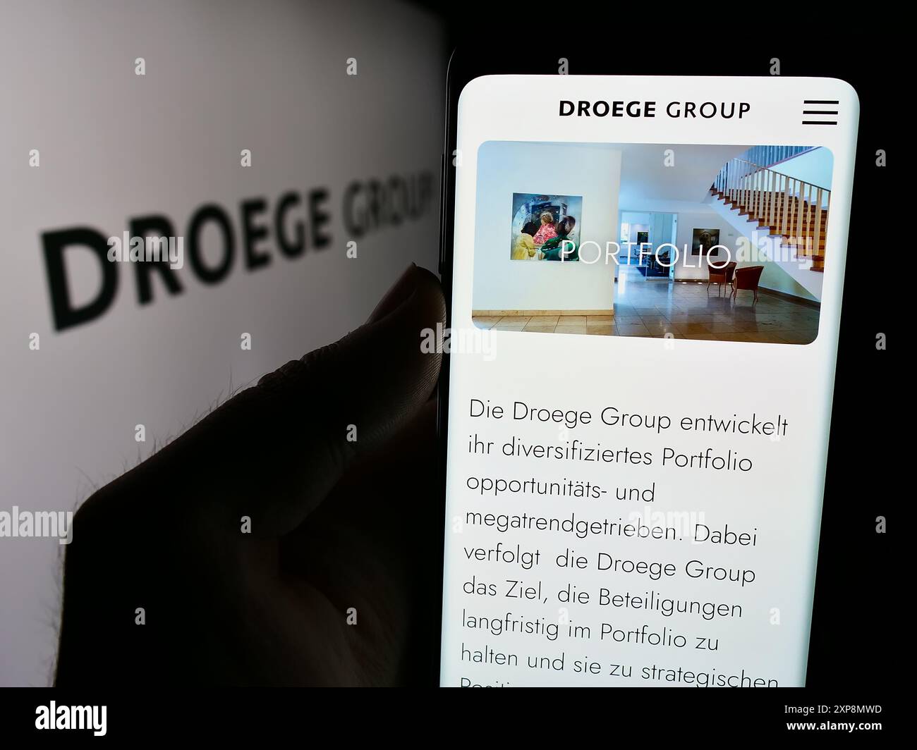Droege logo hi-res stock photography and images - Alamy