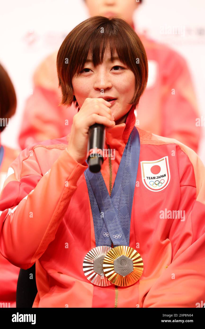 Paris, France. 4th Aug, 2024. Natsumi Tsunoda (JPN) Judo : Japanese ...