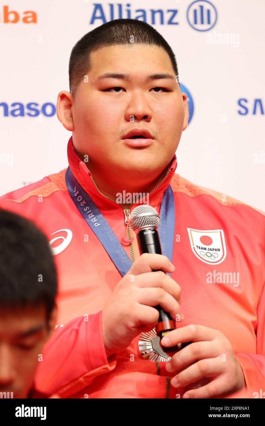 Paris, France. 4th Aug, 2024. Tatsuru Saito (JPN) Judo : Japanese Judo ...