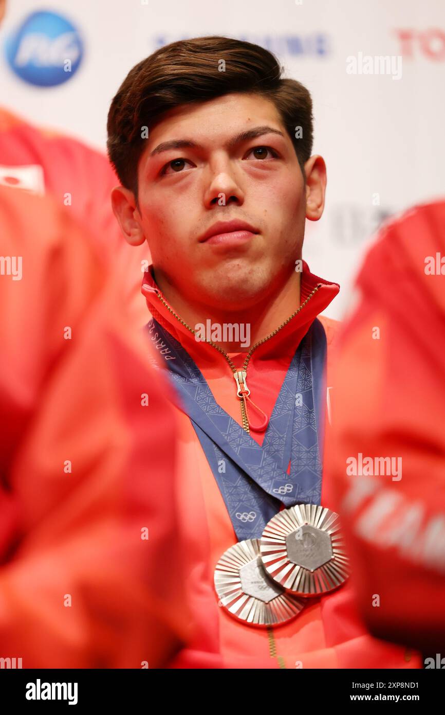 Paris, France. 4th Aug, 2024. Sanshiro Murao (JPN) Judo : Japanese Judo ...