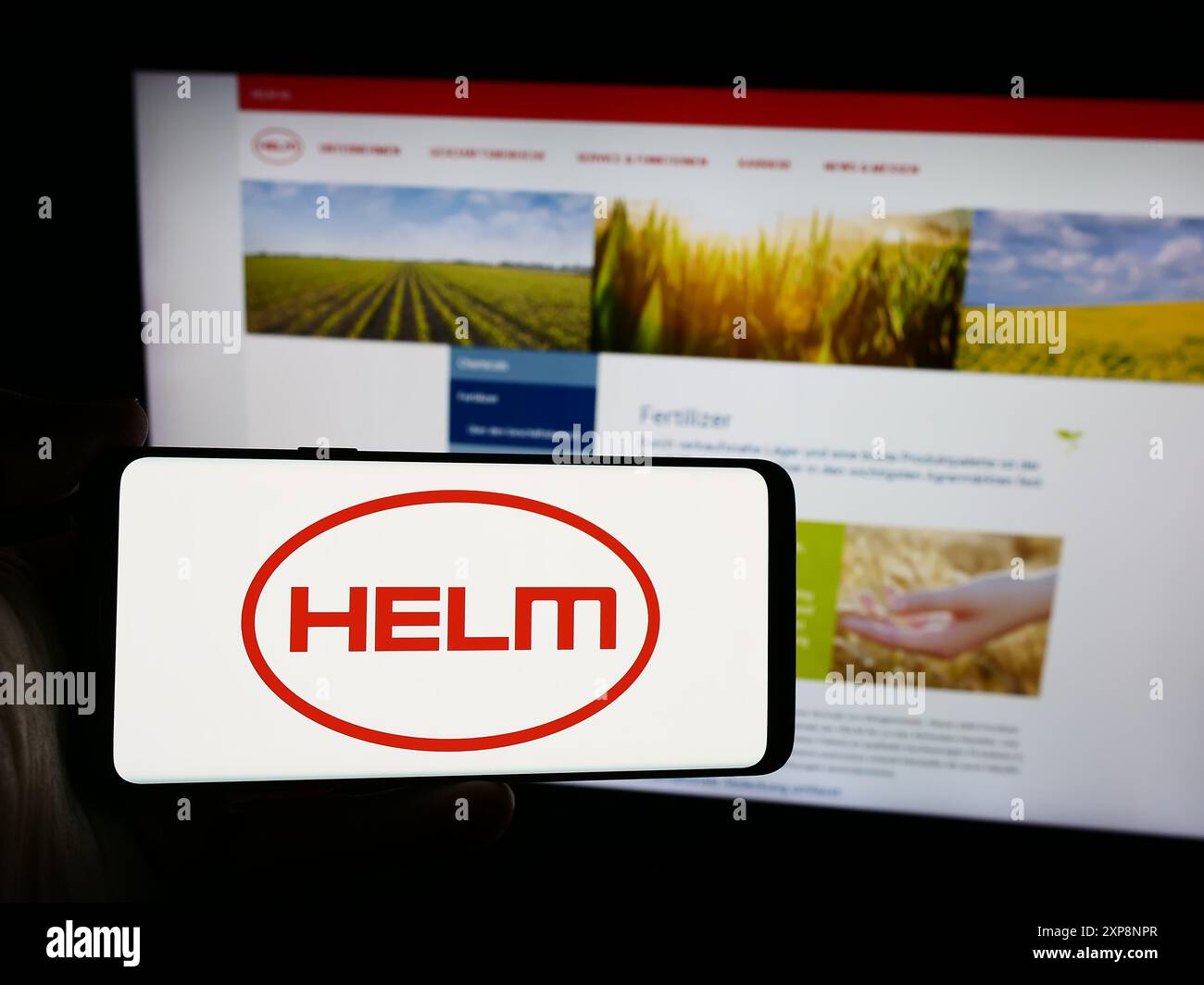 Helm logo hi-res stock photography and images - Alamy