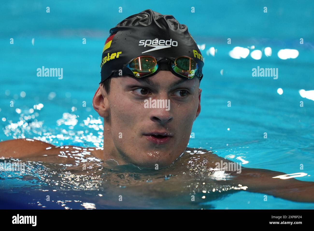 Paris, France. 04th Aug, 2024. Olympics, Paris 2024, swimming, 4 x 100 ...