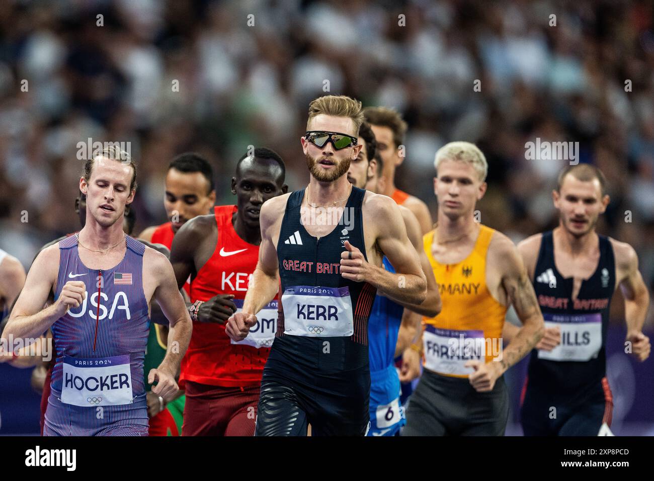 Josh Kerr of Great, UK. , . competes in men's athletics 1500 meter semi ...