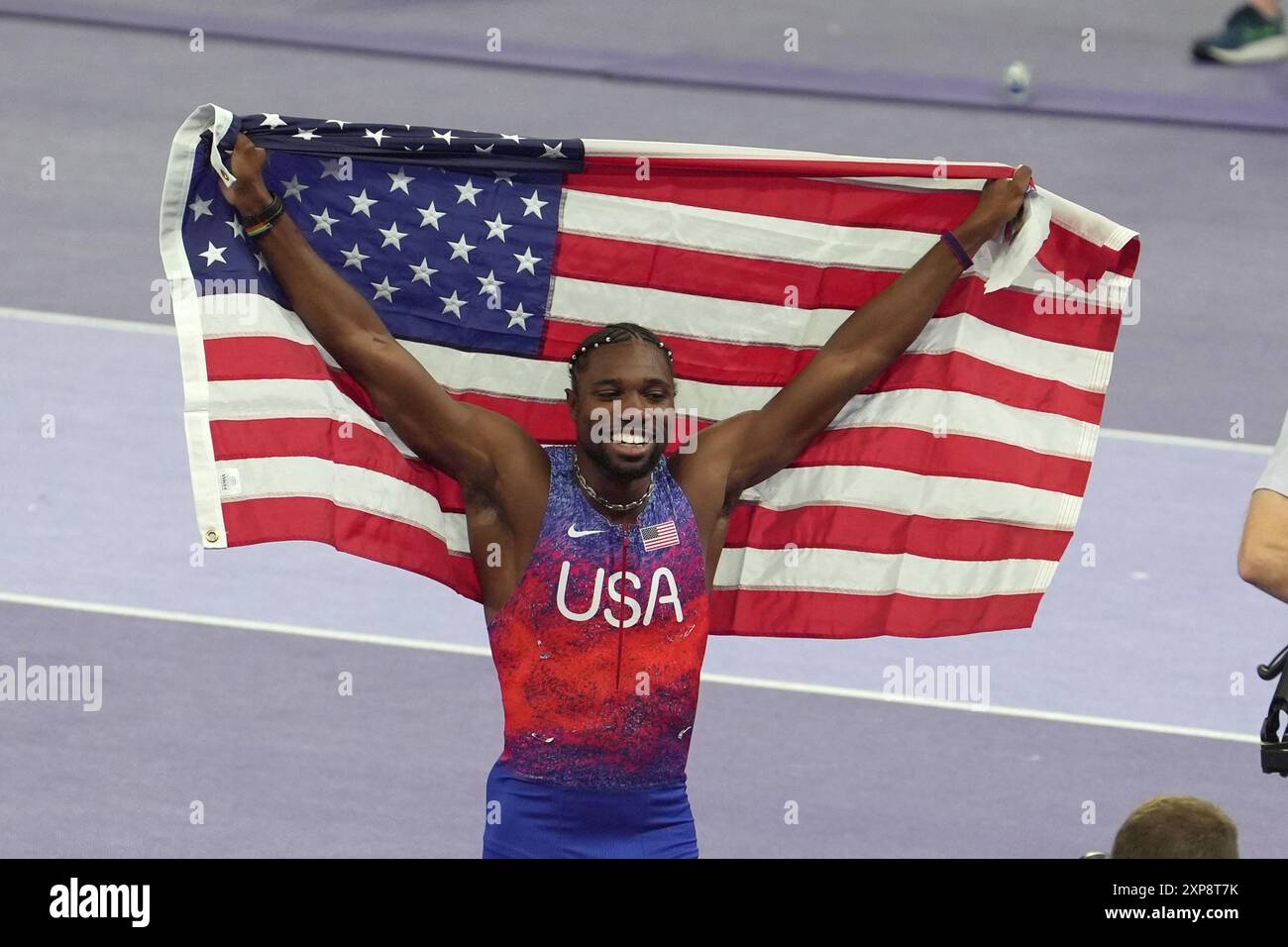 Parigi, France. 04th Aug, 2024. Usa's Noah Lyles during Men's 100 ...