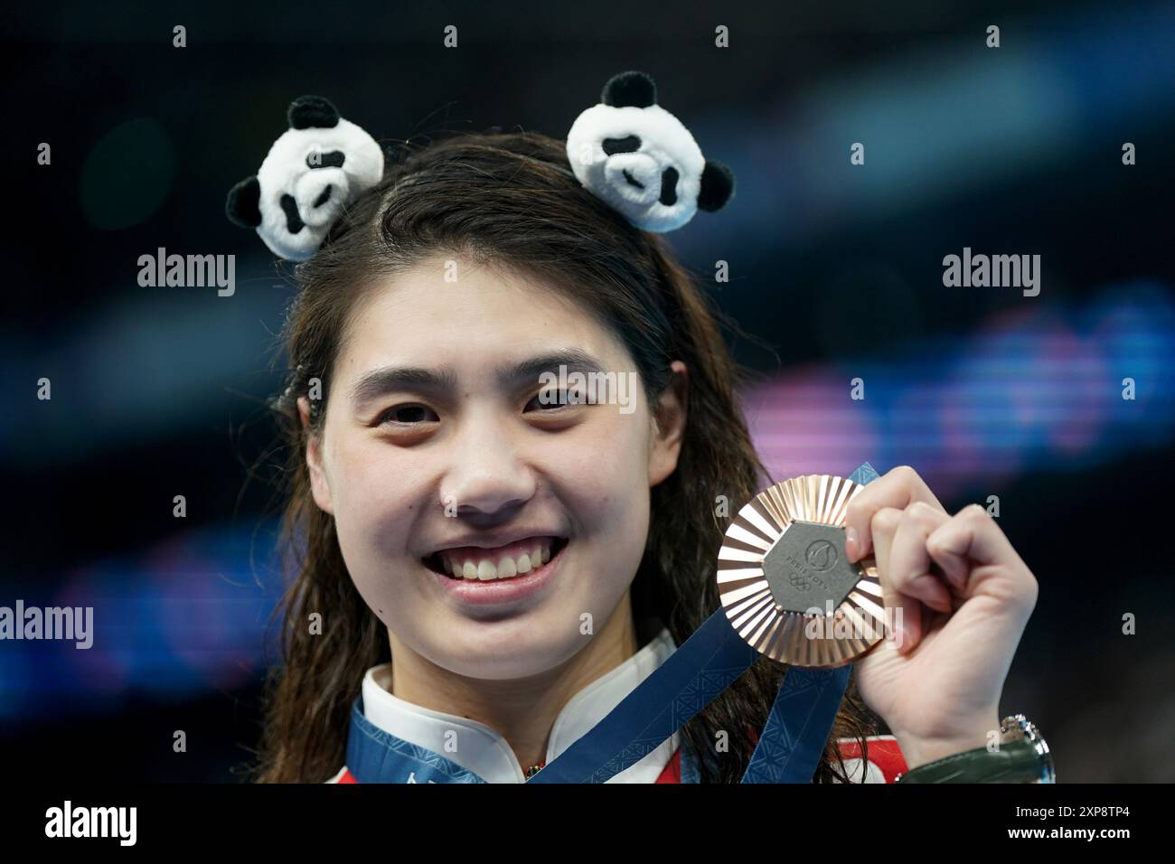 Paris, France. 04th Aug, 2024. Olympics, Paris 2024, swimming, 50 m ...