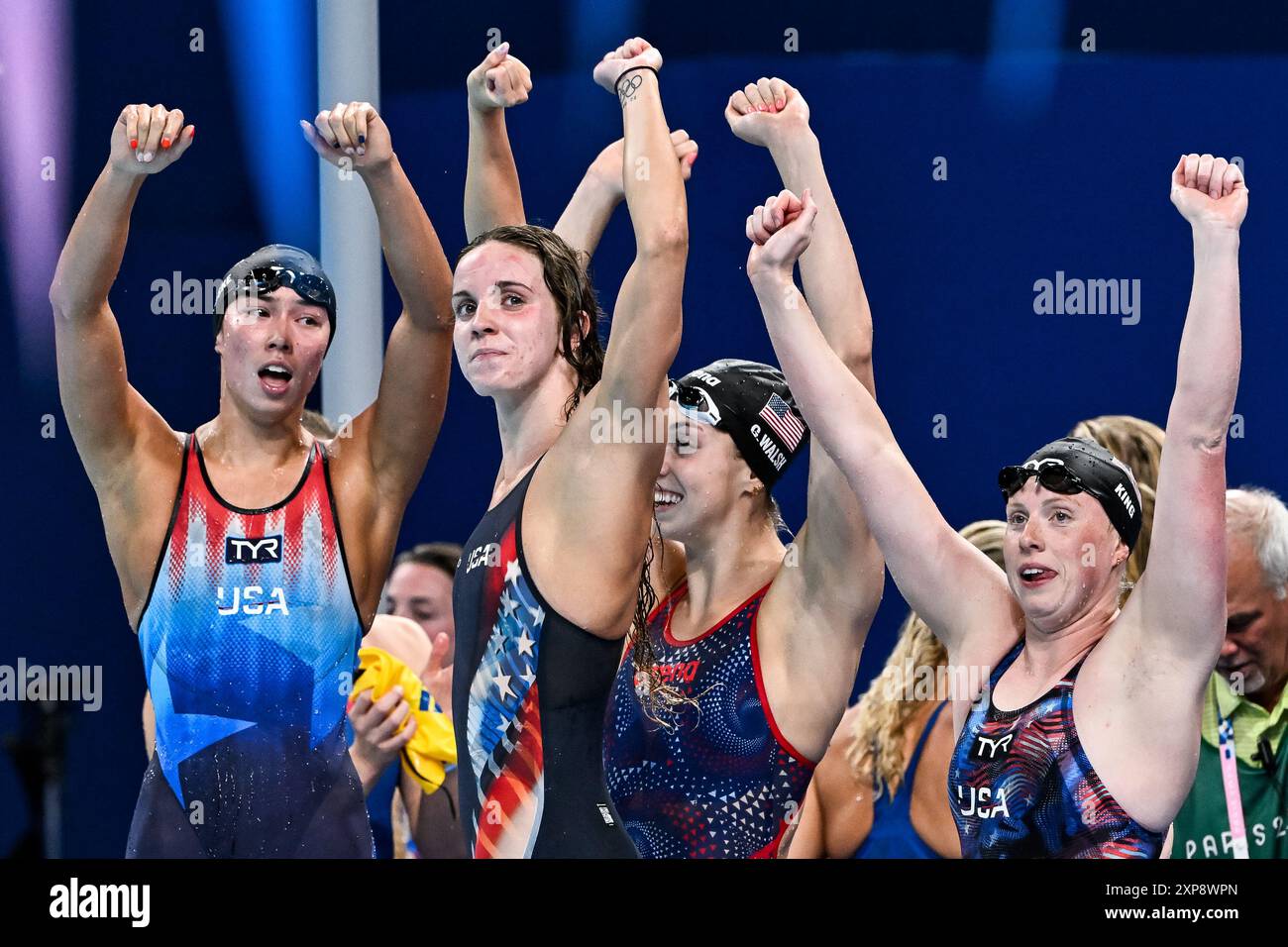 Paris, France. 04th Aug, 2024. Athletes of Team United States of ...