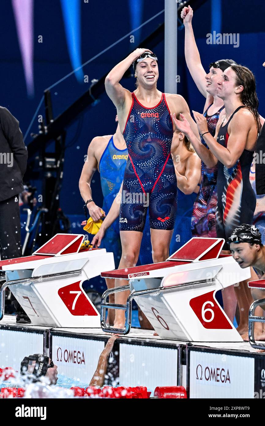 Paris, France. 04th Aug, 2024. Athletes of Team United States of ...