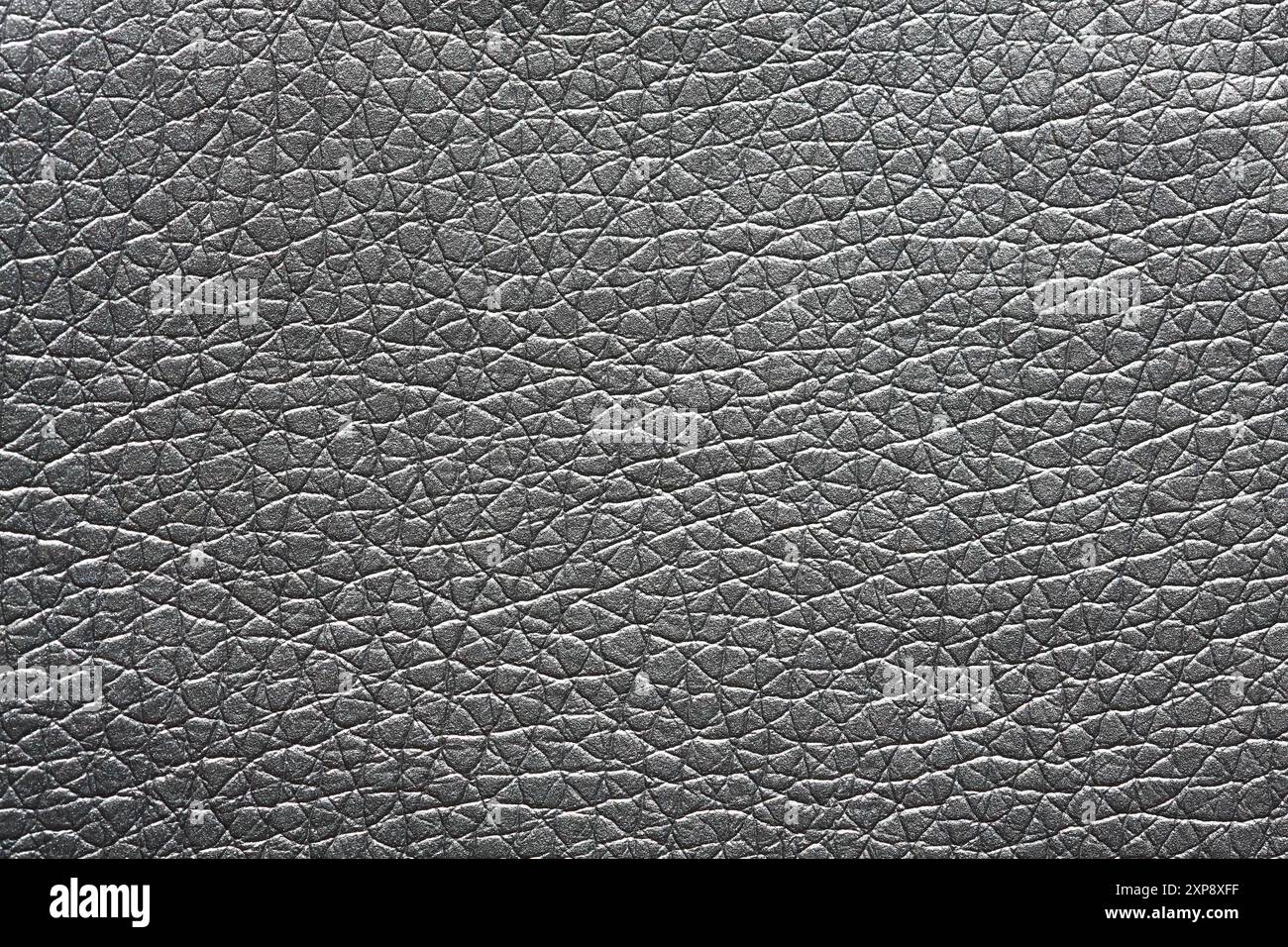 Shiny grey dermatin texture for your style Stock Photo - Alamy
