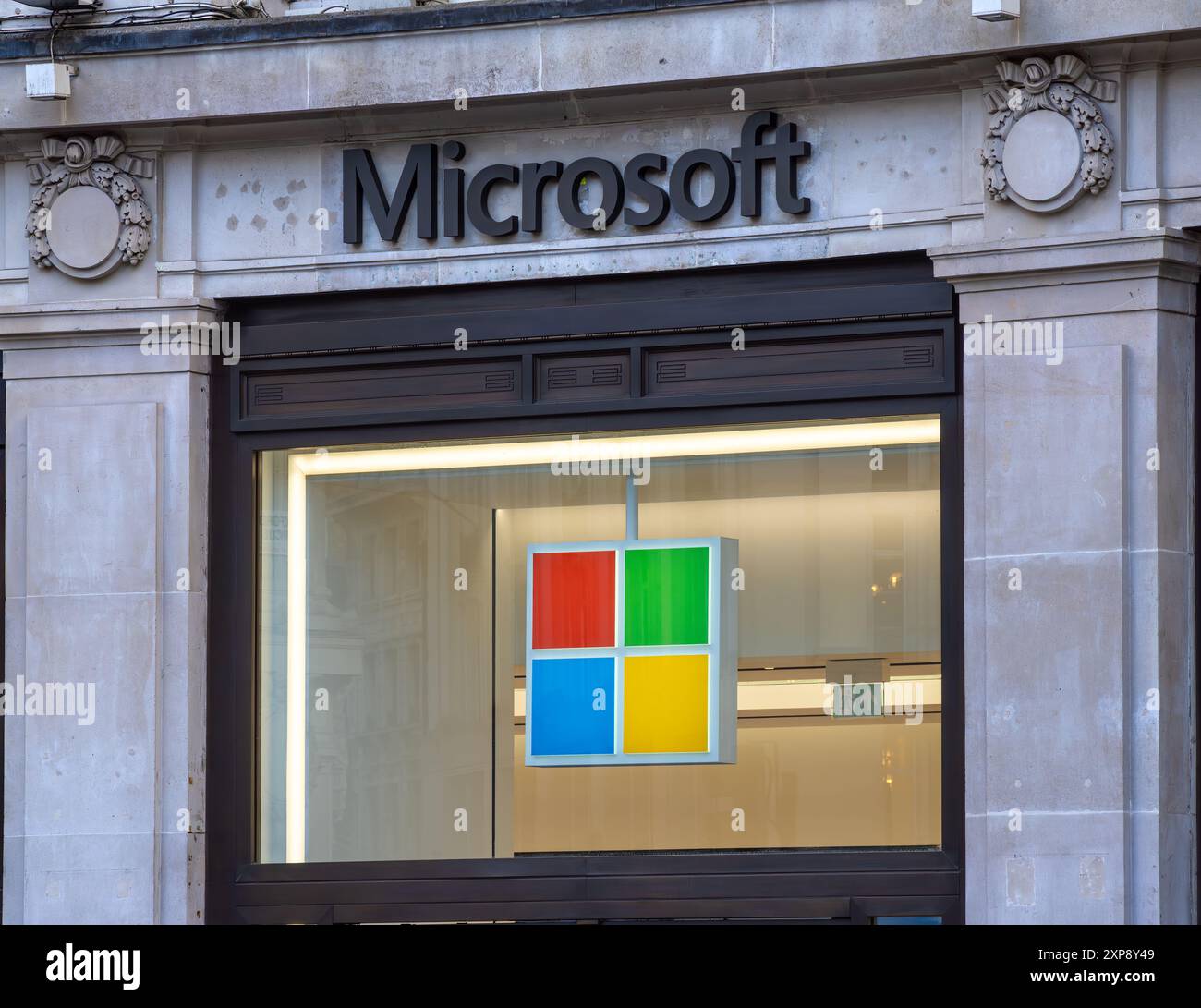London, United Kingdom - June 25, 2024: Microsoft is a multinational ...