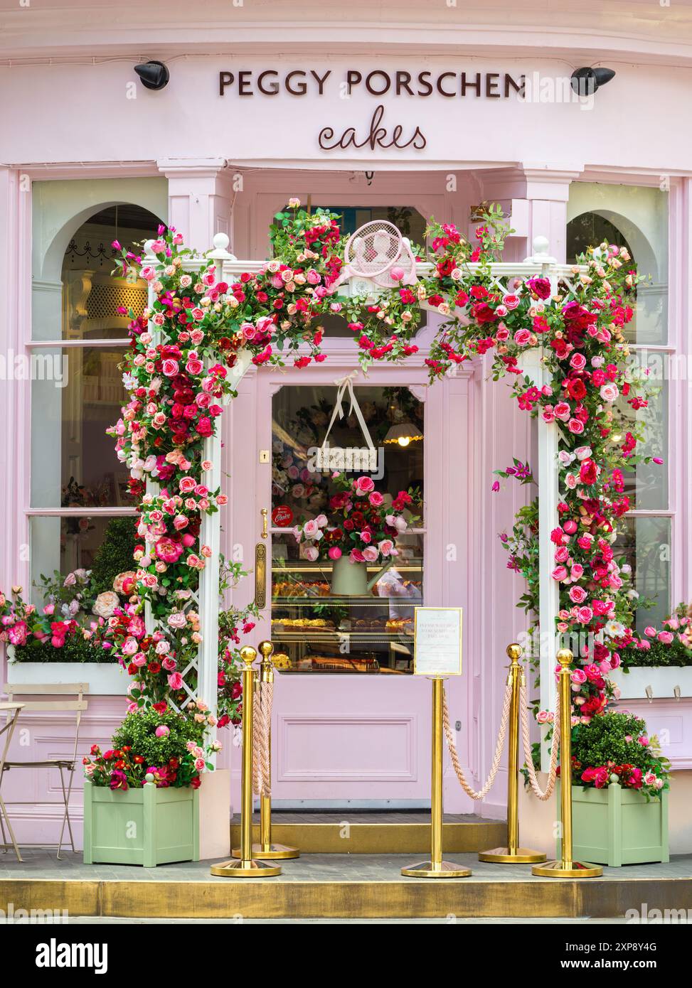 London, United Kingdom - June 25, 2024: Peggy Porschen Cakes is a ...