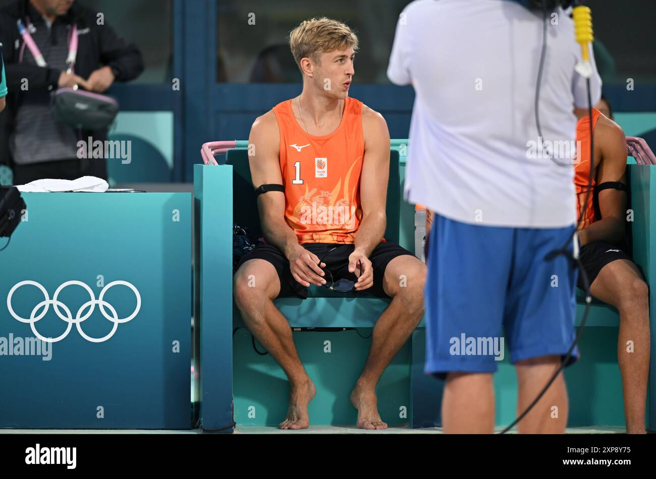 Paris, France. 04th Aug, 2024. Olympics, Paris 2024, beach volleyball ...