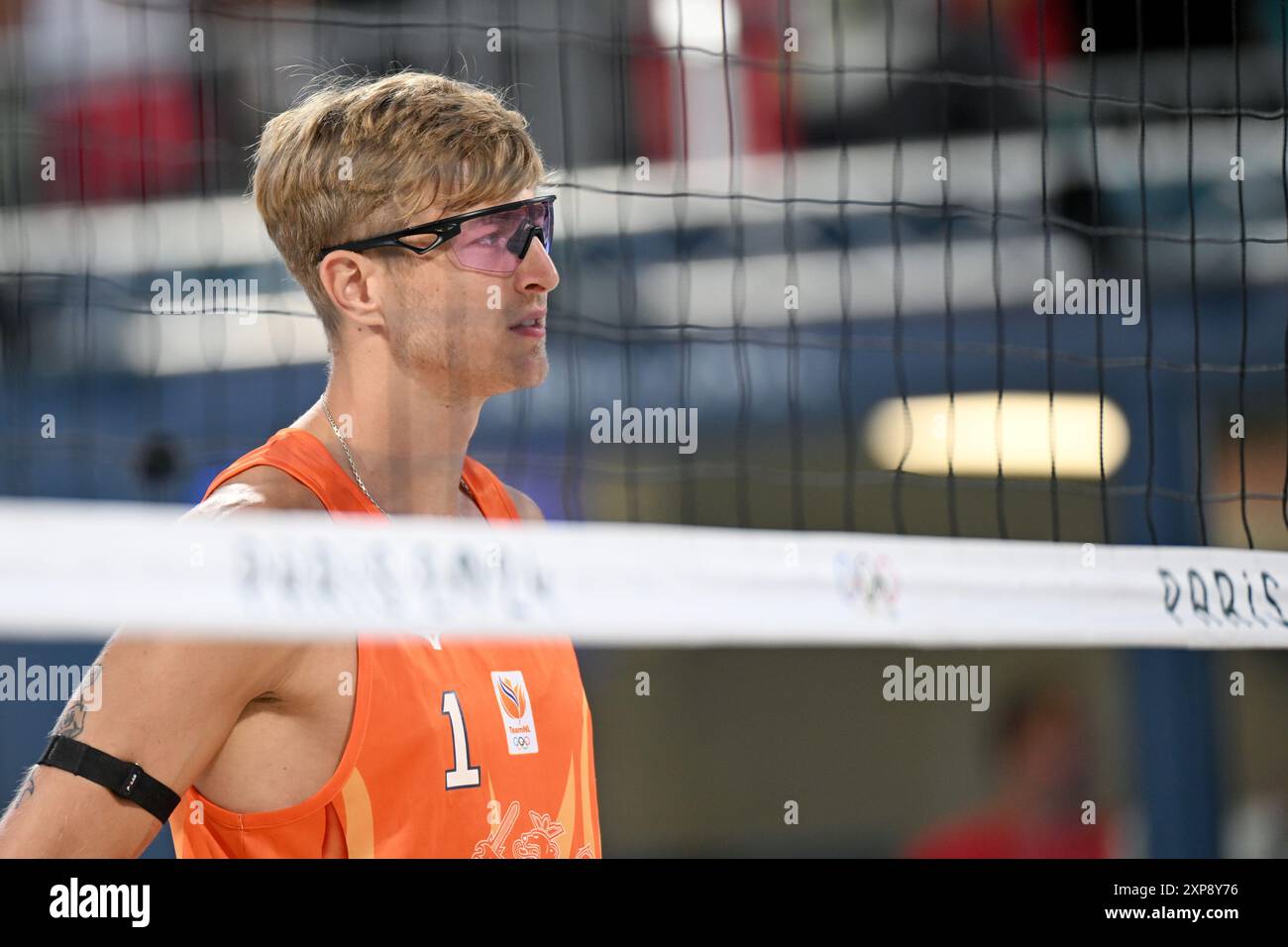 Paris, France. 04th Aug, 2024. Olympics, Paris 2024, beach volleyball ...