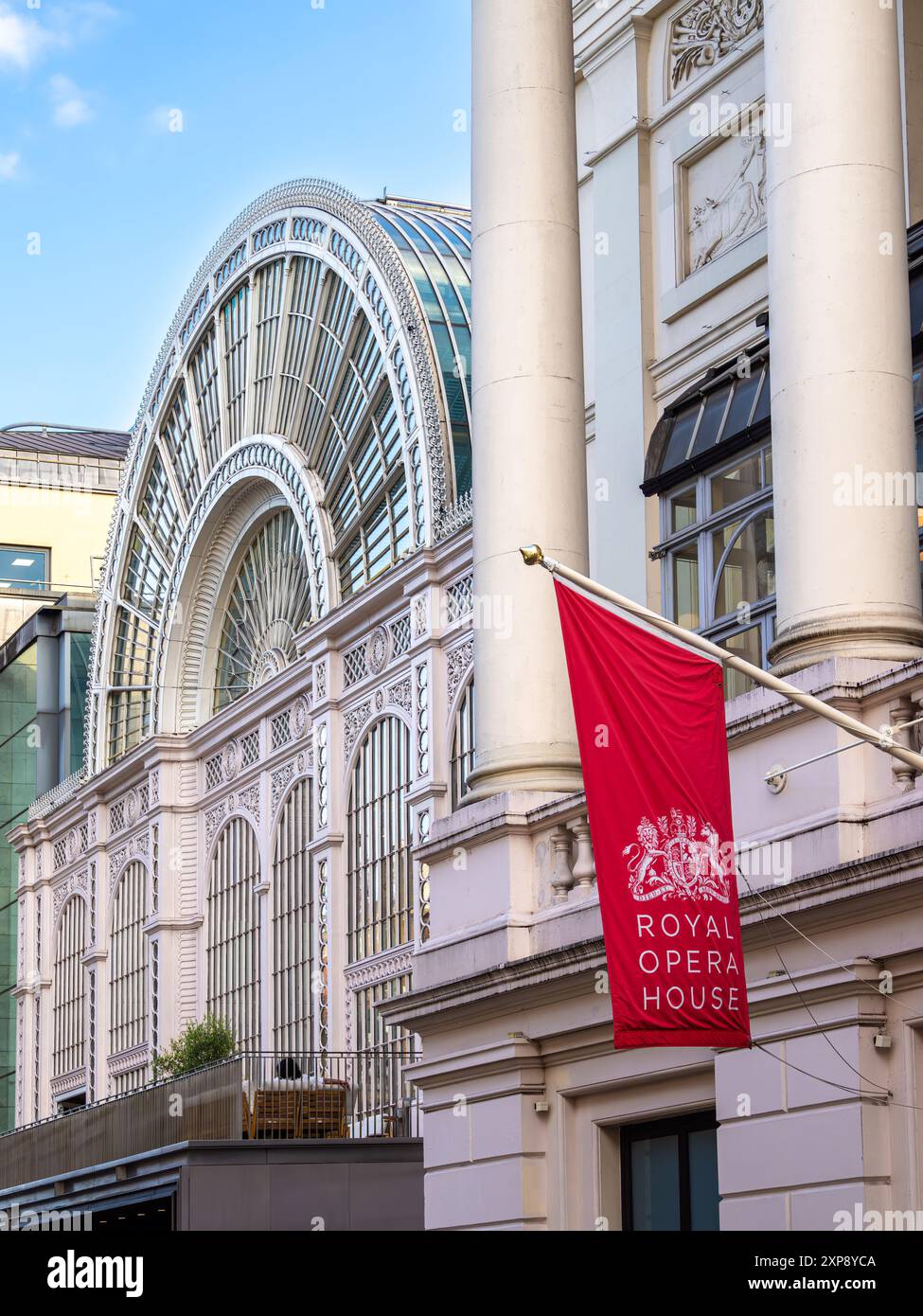London, United Kingdom - June 25, 2024: The Royal Opera House in London ...