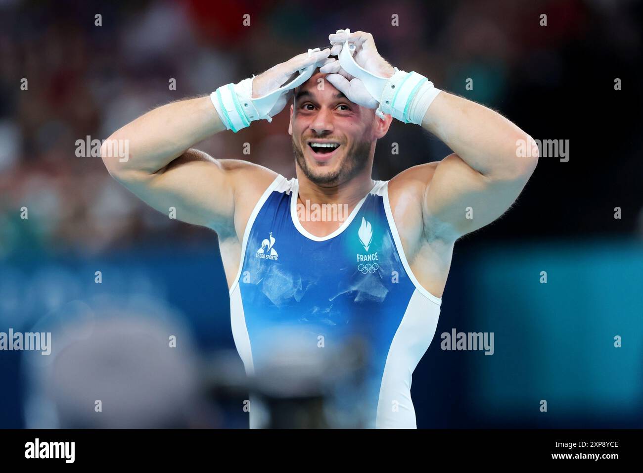 Paris, France. 4th Aug, 2024. Samir Ait SaidA (FRA) Gymnastics ...