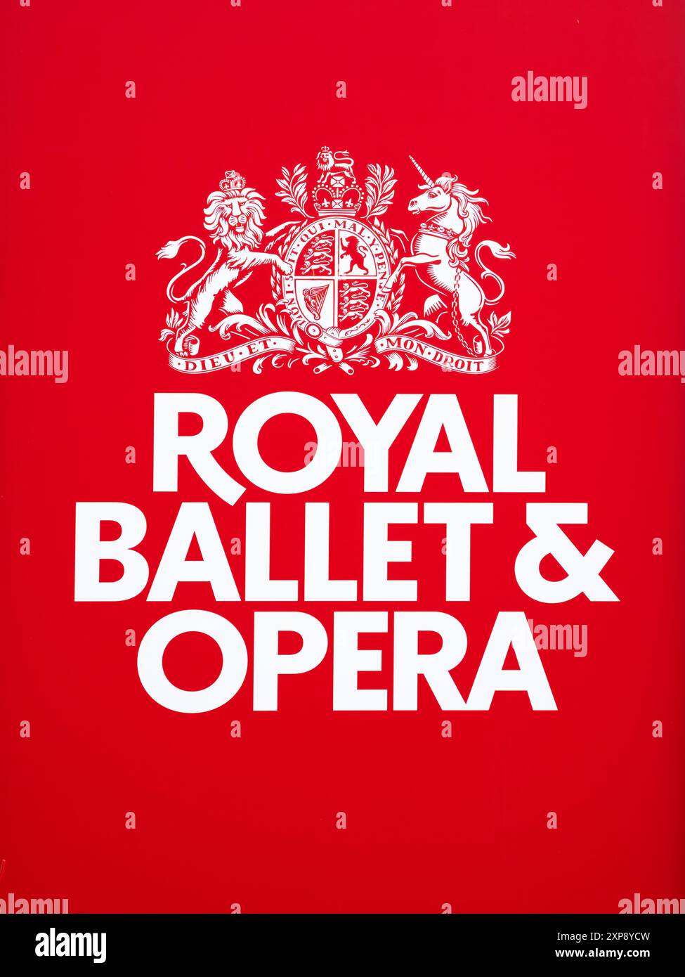 London, United Kingdom - June 25, 2024: The Royal Opera House in London ...