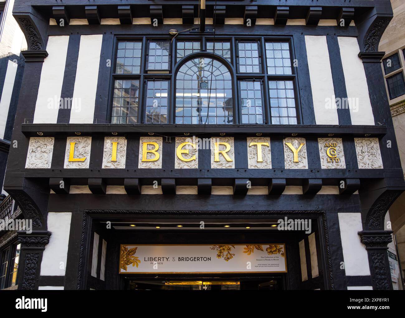 London, United Kingdom - June 25, 2024: Liberty London is an iconic ...