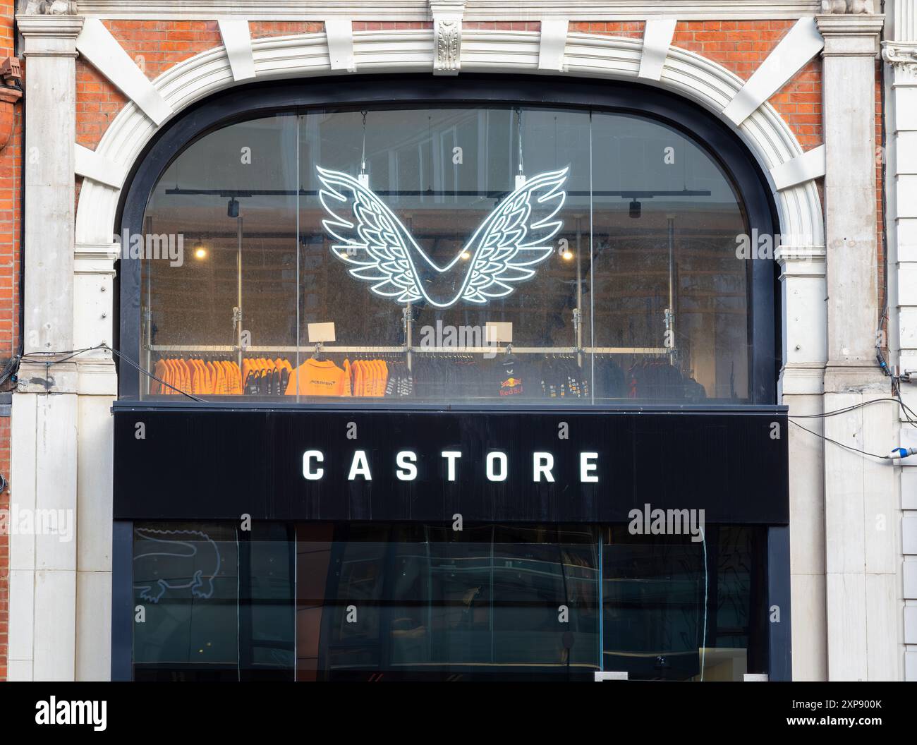 London, United Kingdom - June 25, 2024: Castore is a premium sportswear ...