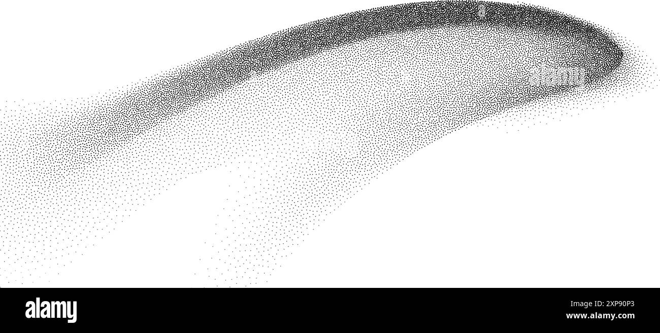 Dotwork abstract background, black grain texture, Abstract stipple sand ...