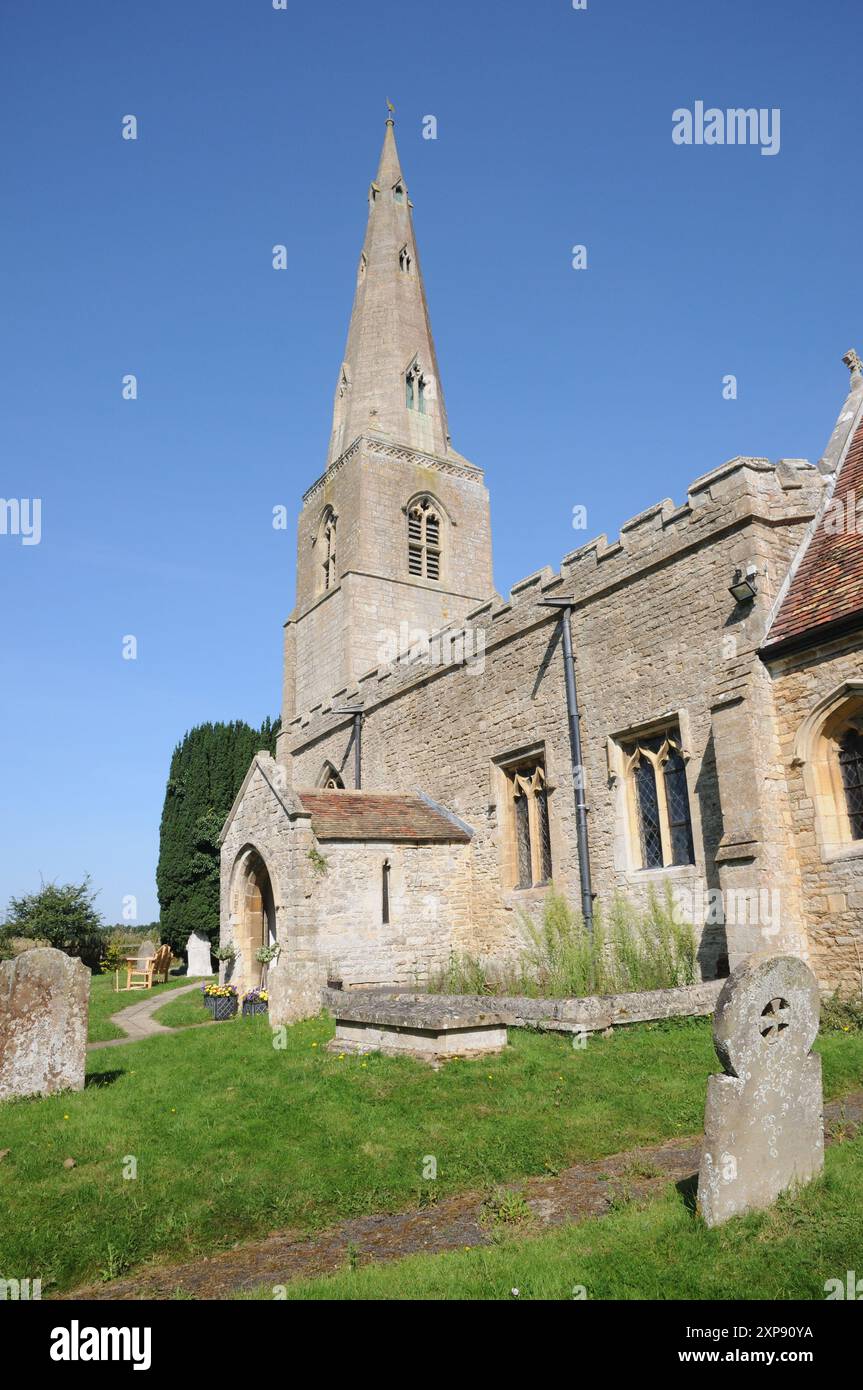 All Saints Church, Brington, Cambridgehsire Stock Photo - Alamy