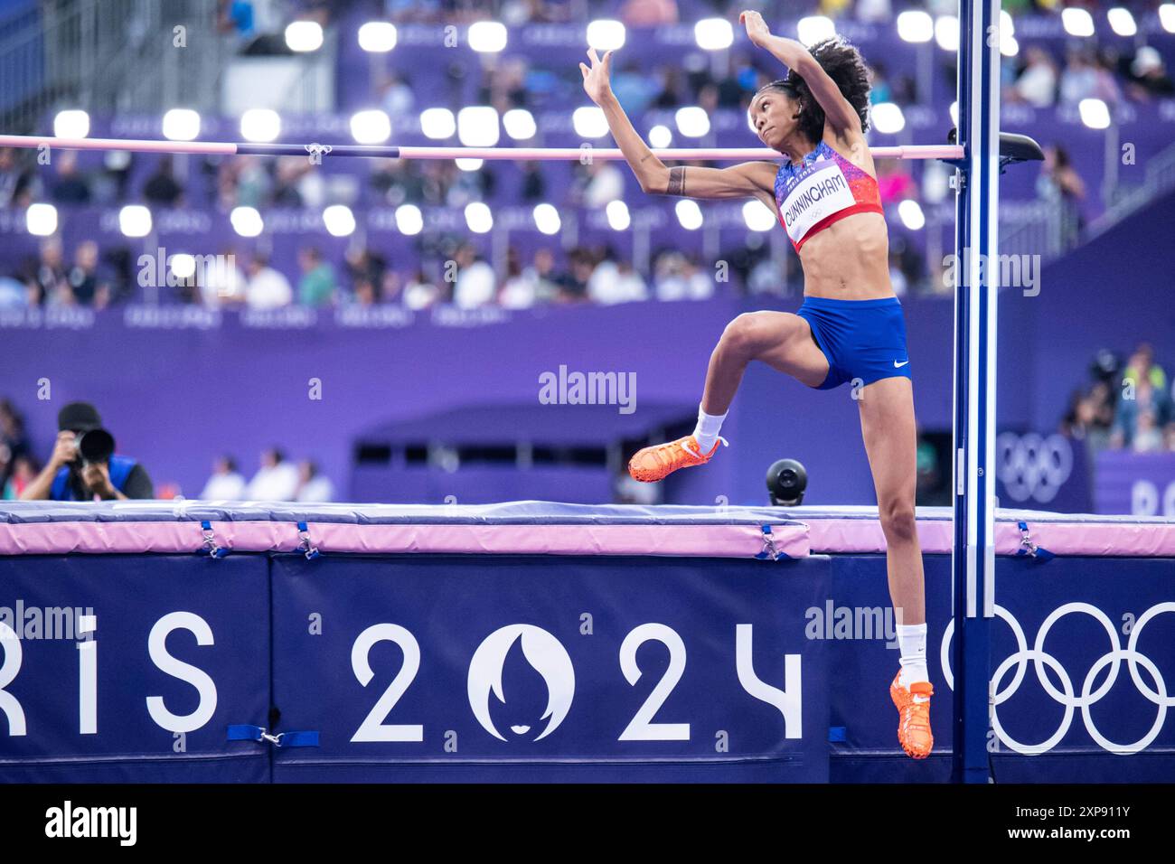 Vashti Cunningham (USA), Athletics, Women's High Jump Final during the ...