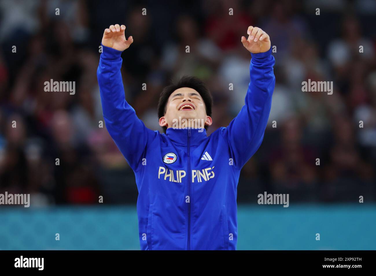 Paris, France. 4th Aug, 2024. Carlos Yulo Edriel (PHI) Gymnastics ...