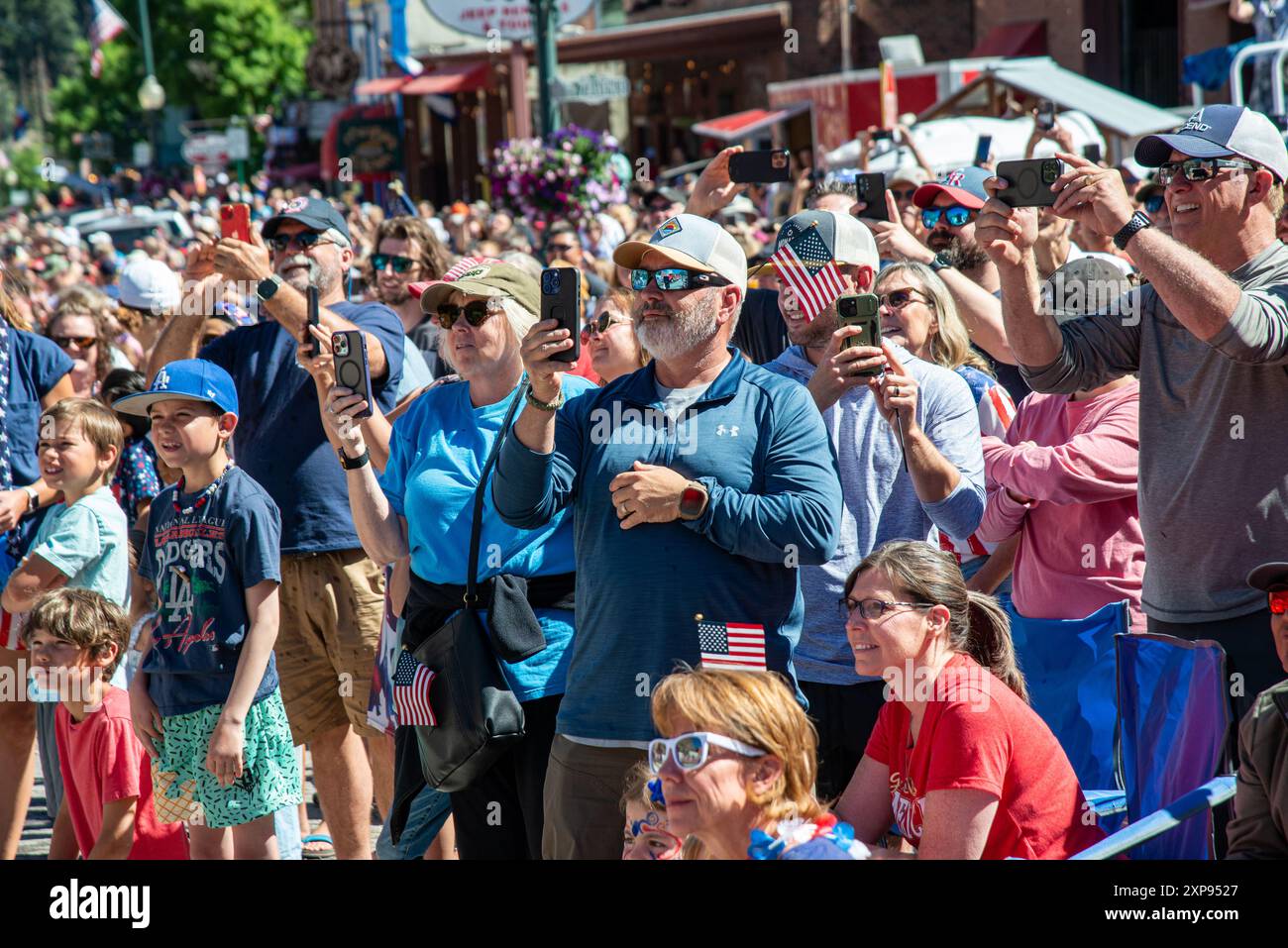 July 4th parade down colorado hi-res stock photography and images - Alamy