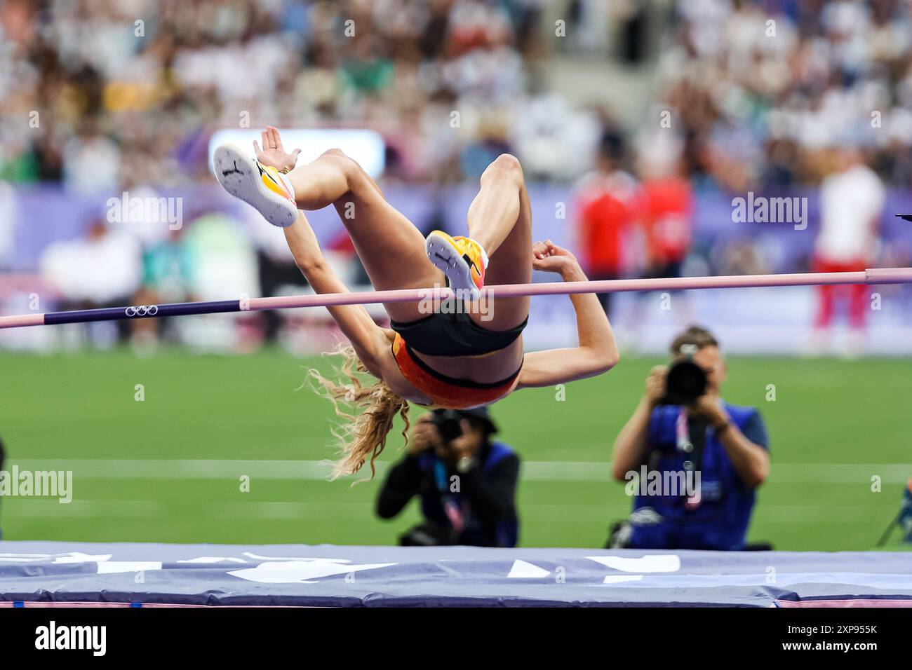 FRA, Olympische Spiele Paris 2024, Leichtathletik Damen Hochsprung ...