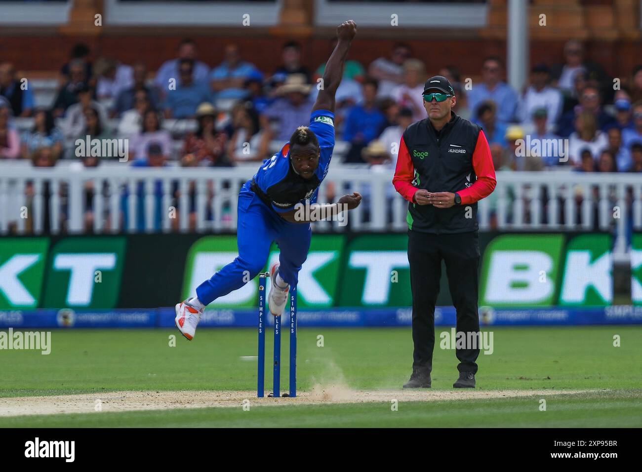 Andre Russell of London Spirit during the The Hundred match London ...