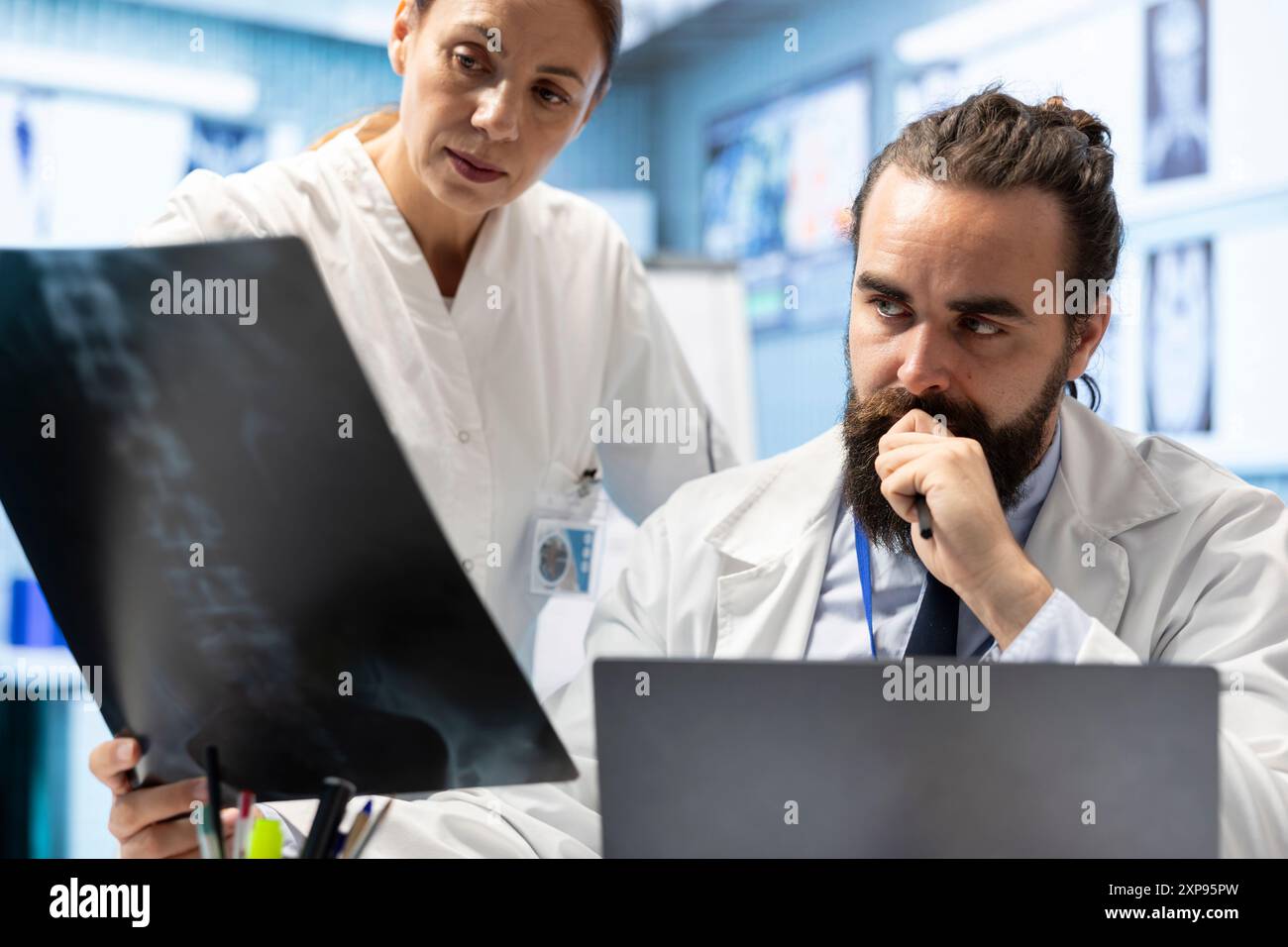 Radiologists review human anatomy scans to develop effective treatment ...