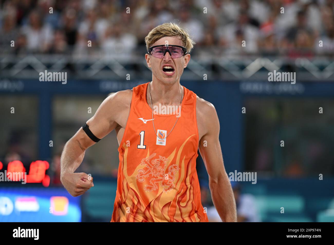 Paris, France. 04th Aug, 2024. Olympia, Paris 2024, Beach Volleyball ...