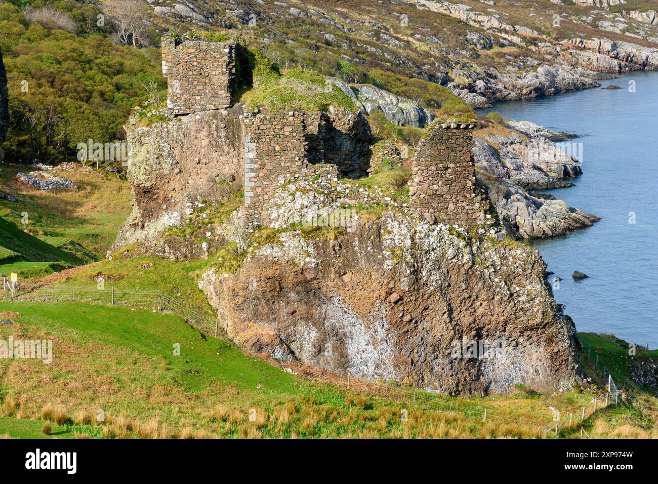 Brochel castle raasay hi-res stock photography and images - Alamy