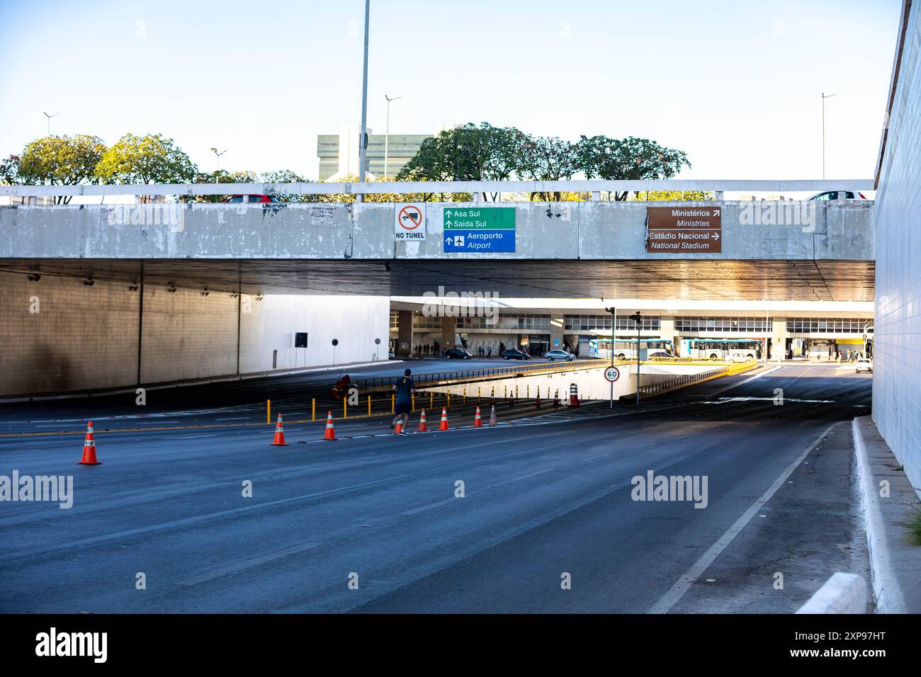 Brasilia pilot plan known as "buraco do tatu Stock Photo - Alamy
