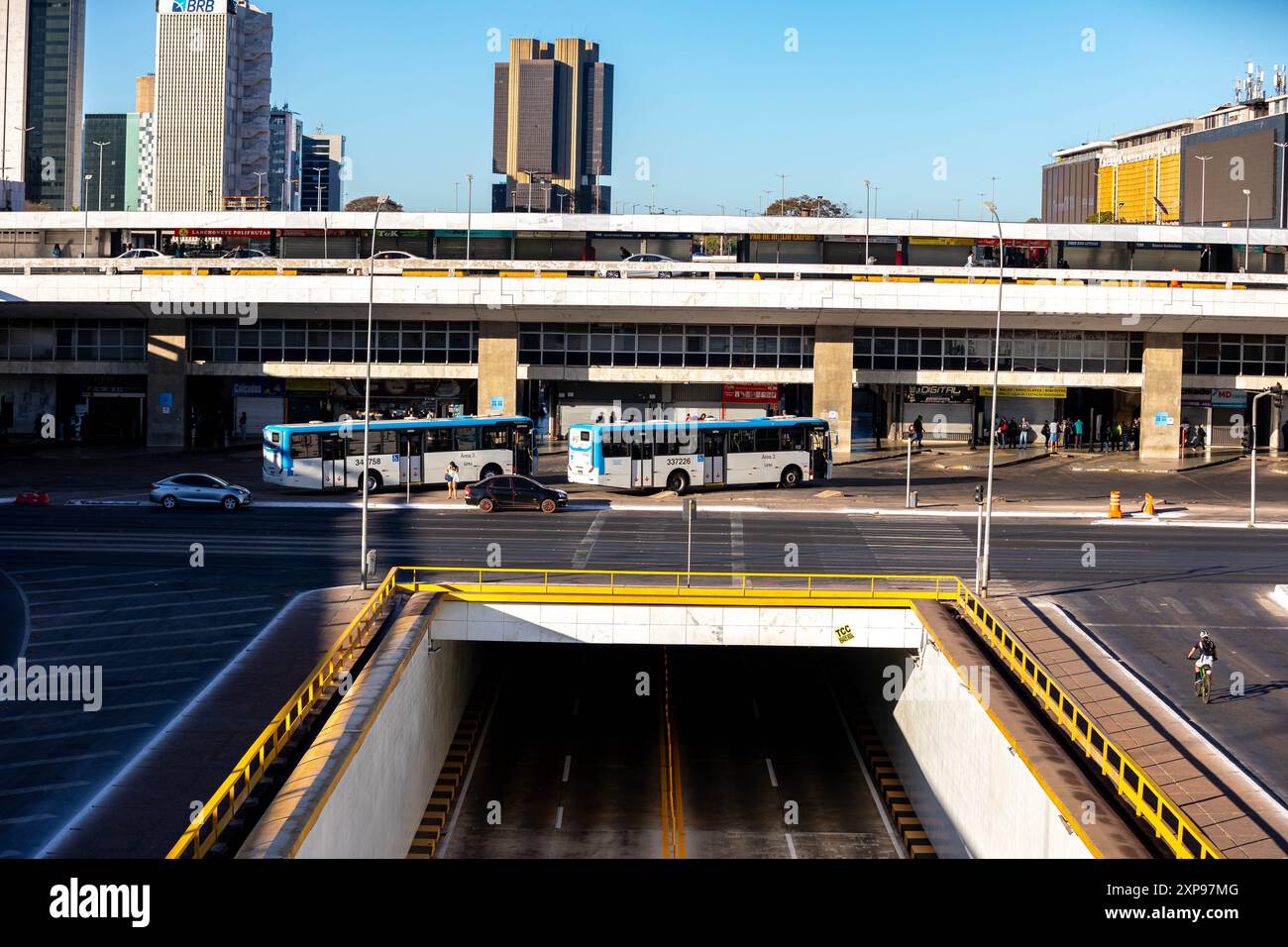 Brasilia pilot plan known as "buraco do tatu Stock Photo - Alamy