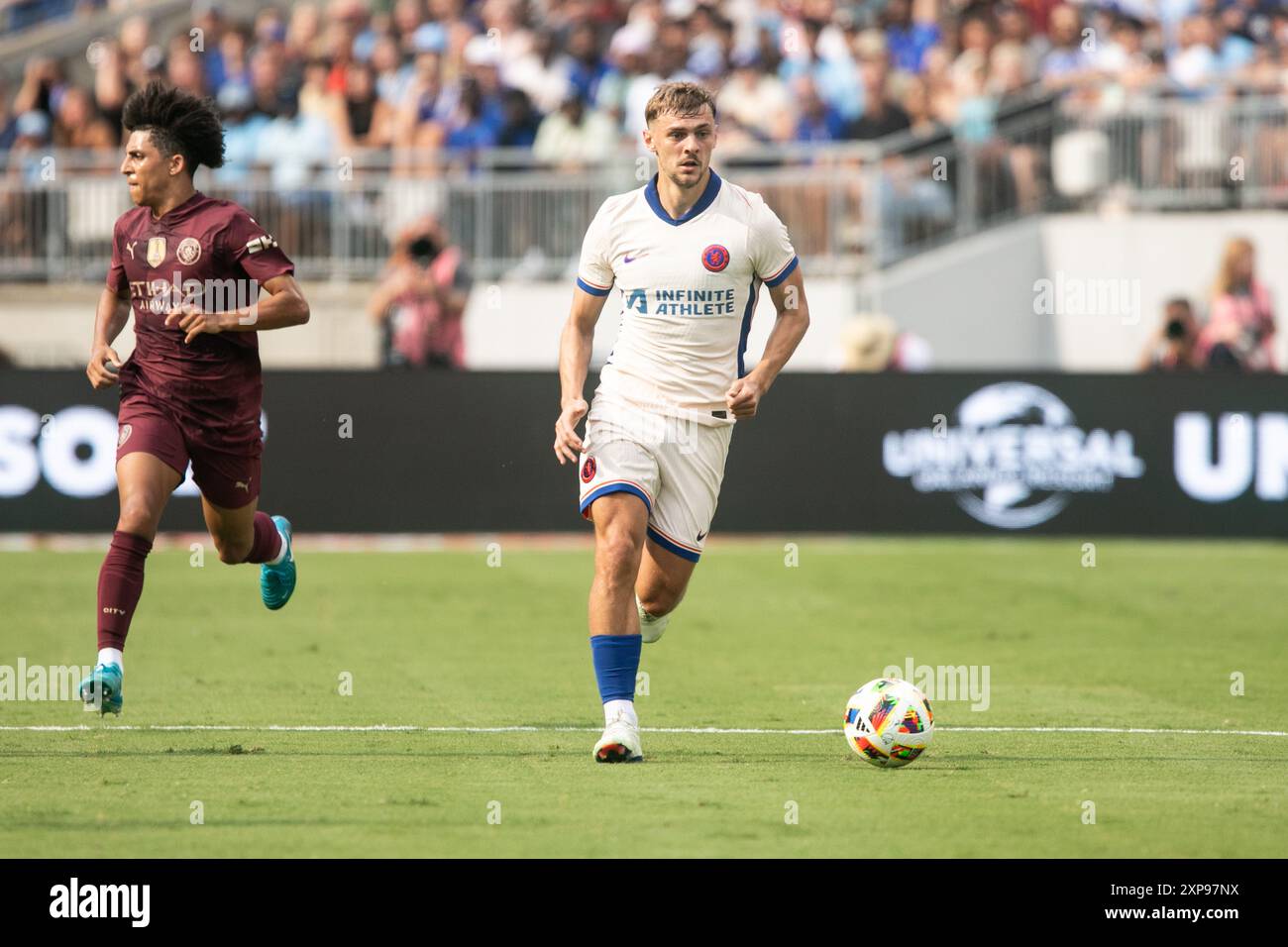 Columbus, Ohio, USA. 3rd August, 2024. Chelsea midfielder Kiernan ...