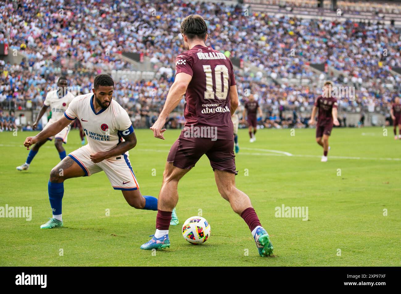 Columbus, Ohio, USA. 3rd August, 2024. Chelsea FC defender Reece James ...