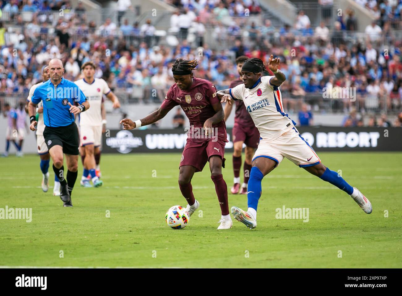 Columbus, Ohio, USA. 3rd August, 2024. Manchester City midfielder Joel ...